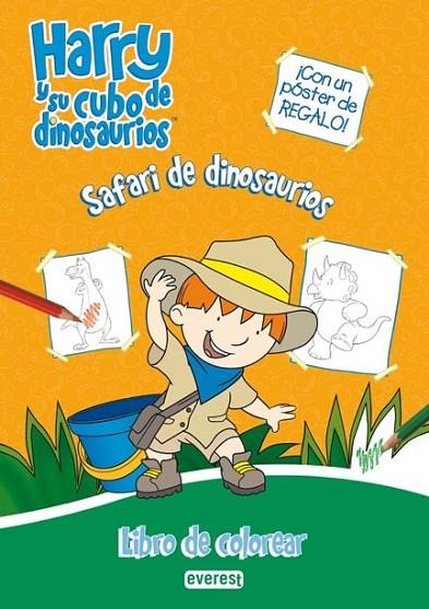 HARRY Y SU CUBO DE DINOSAURIOS : SAFARI DE DINOSAURIOS : LIBRO DE ...
